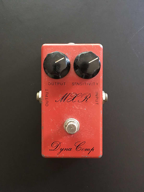MXR Dyna Comp Script Logo 1970er | Reverb