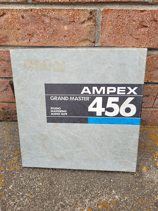 Ampex 1/2" 456 Grandmaster Studio Mastering Audio Tape | Reverb