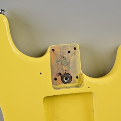 1989 Fender Stratocaster Plus Graffiti YELLOW Body Pro | Reverb UK