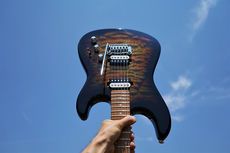 G&L USA CUSTOM SHOP Legacy HH RMC Camo Burst 6-String | Reverb