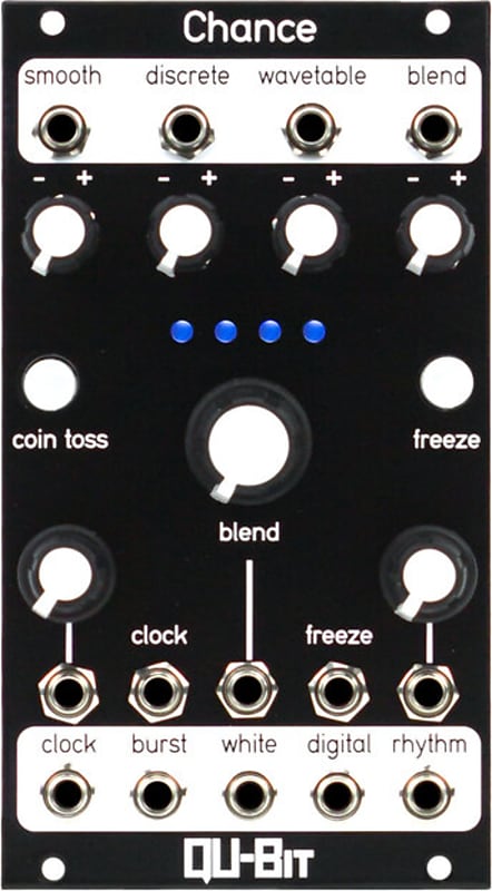Qu-Bit Chance Random Voltage Generator Eurorack Synth Module | Reverb