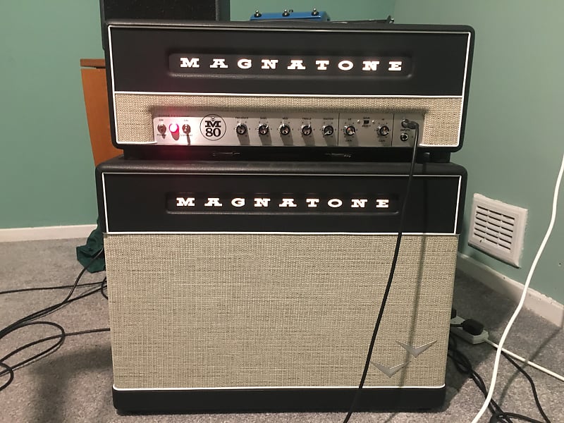 Magnatone M80 head 2022 - Black +2/12 Master series | Reverb UK