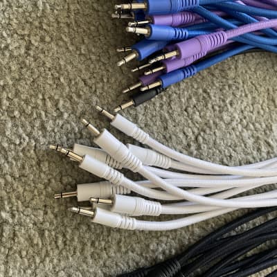Lot of ~150 Modular Synth Cables | Reverb