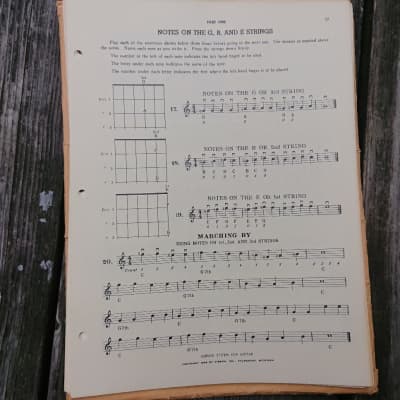 Gibson Guitar Practice Book 1940 | Reverb