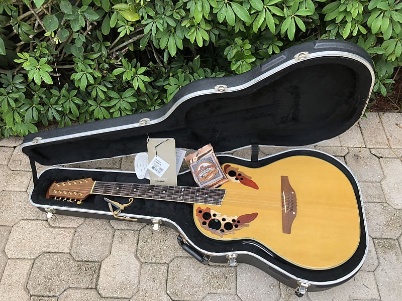 Ovation Celebrity Deluxe CS 245 12-String Acoustic-Electric | Reverb