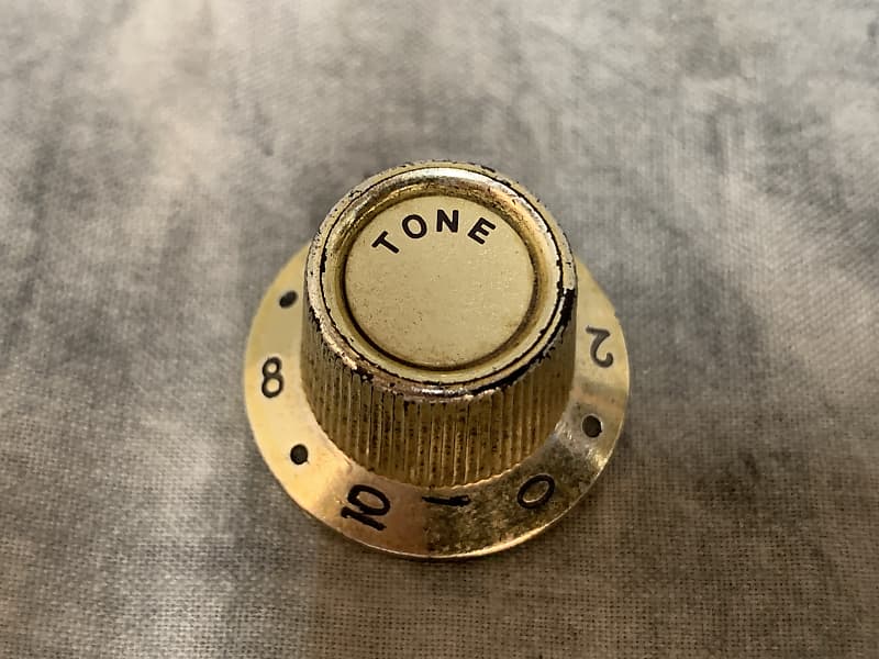 Teisco Tone Knob 60’s Gold Kawai | Reverb