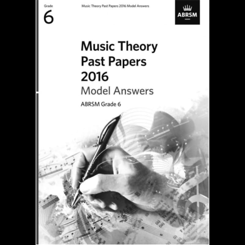 ABRSM Music Theory Model Answers 2016p Grade 6 | Reverb