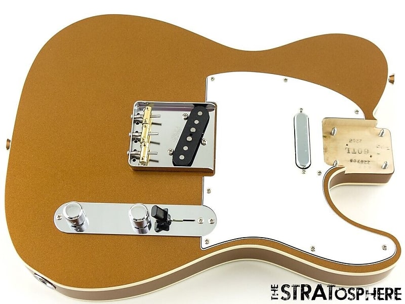 Fender JV Modified 60s Custom Tele LOADED BODY Double Bound | Reverb