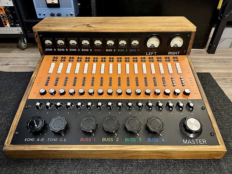 Quad Eight Custom Line Mixer 16x8x2 / Jensen Transformers / | Reverb