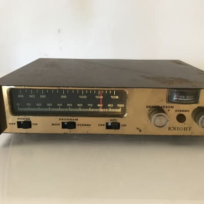 Knight KN 250A Transistorized FM Multiplex Stereo Tuner | Reverb