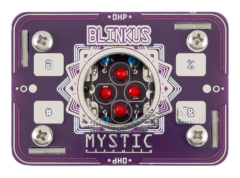 Mystic Circuits 0HP Blinkus Ring Modulator / LED Cluster | Reverb UK