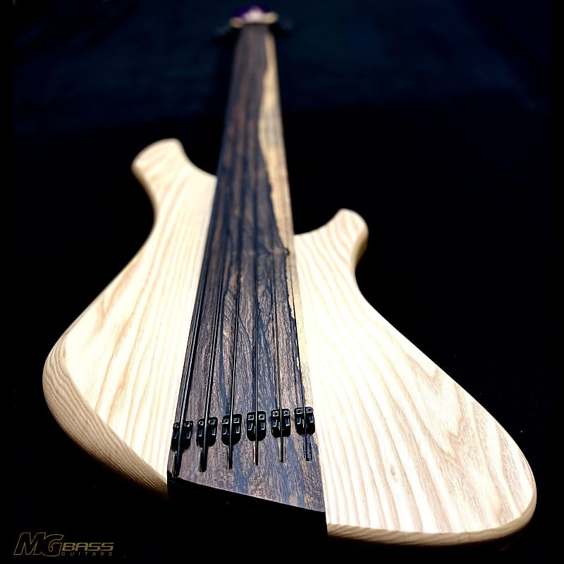 MGbass Infinity Ghost 6 strings 2024 fretless piezo pickup | Reverb