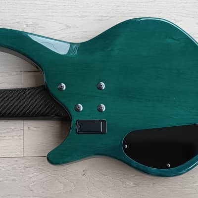Status Graphite S1 Deluxe, 2004, Teal Muse-Chris | Reverb Australia
