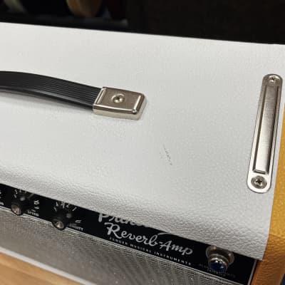 Fender '65 Princeton Reverb Amp Reissue Two-Tone Orange White | Reverb