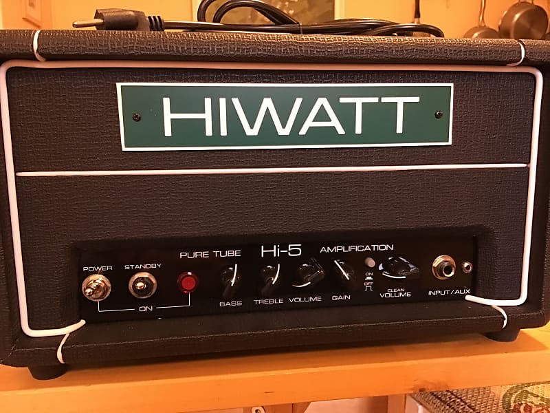 Hiwatt Limited Edition Hi-5 420 5 watt head and HG 112 420 | Reverb