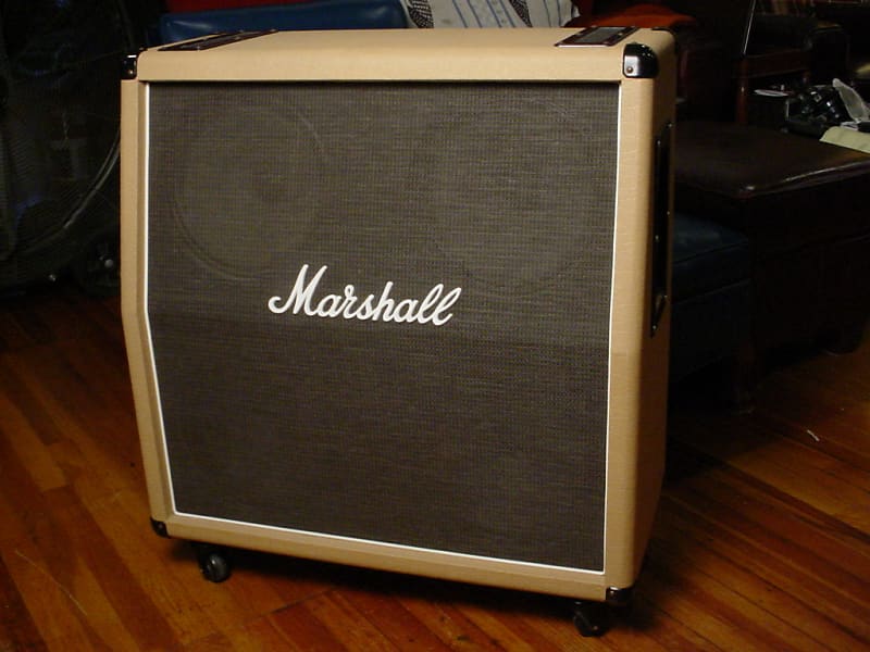1978 Marshall Custom Color Fawn Model 1960A Slant Cab | Reverb