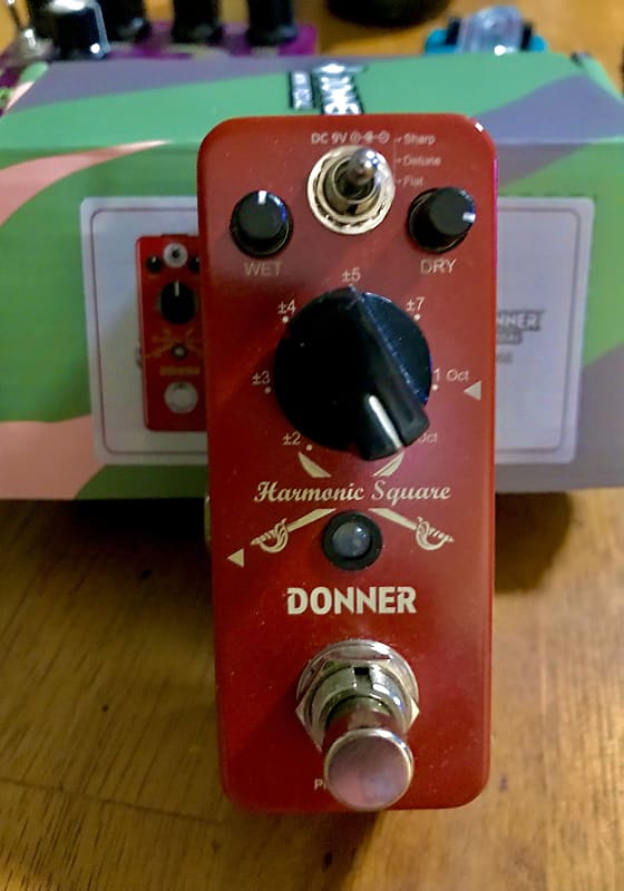 Donner Harmonic Square Harmonizer Pedal - Mint Condition! | Reverb