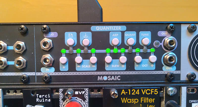 Mosaic 1U Quantizer + Passive Mult Black | Reverb