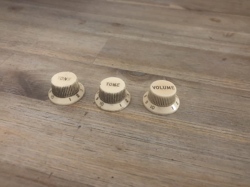 Fender Stratocaster knobs 1963 | Reverb