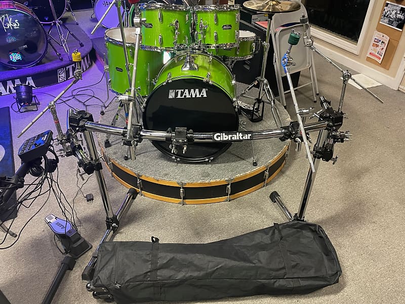 Gibraltar Chrome 3 sided drum rack 2021 - Chrome | Reverb