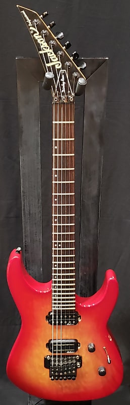 Jackson Dinky Reverse Professional Red Sunburst (USED) | Reverb