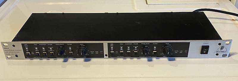 Behringer Pre-Q Mic 502 Mic / Line Preamp | Reverb
