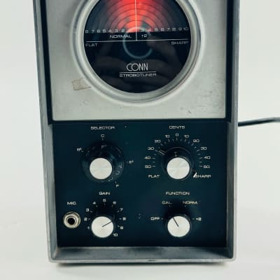 Conn Strobotuner w/ Anvil Flight Case - Black | Reverb