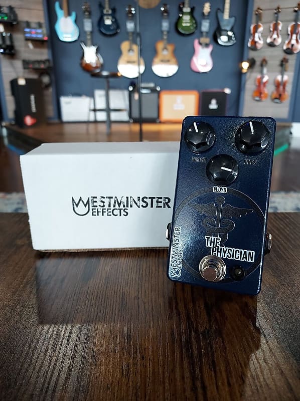 Westminster The Physician Navy Overdrive Pedal | Reverb