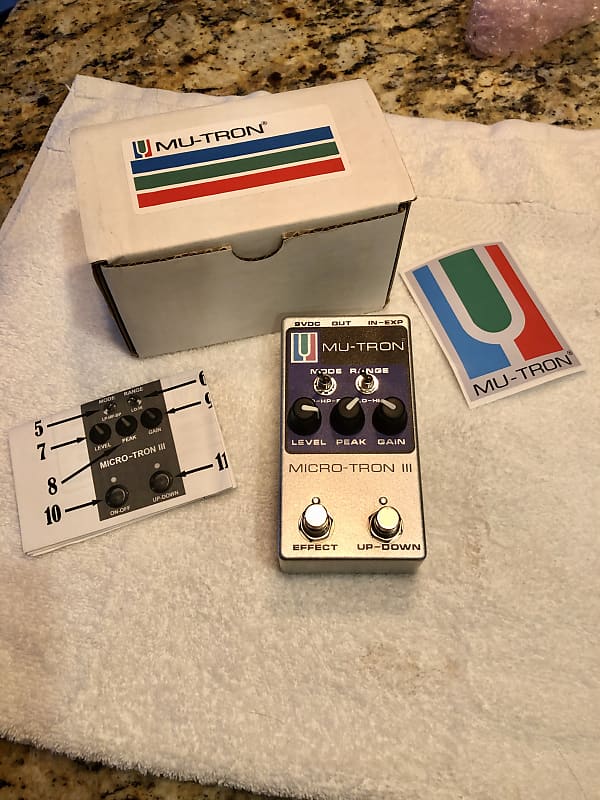 Mu-tron Micro-tron III by Mu-fx-limited edition Silver | Reverb