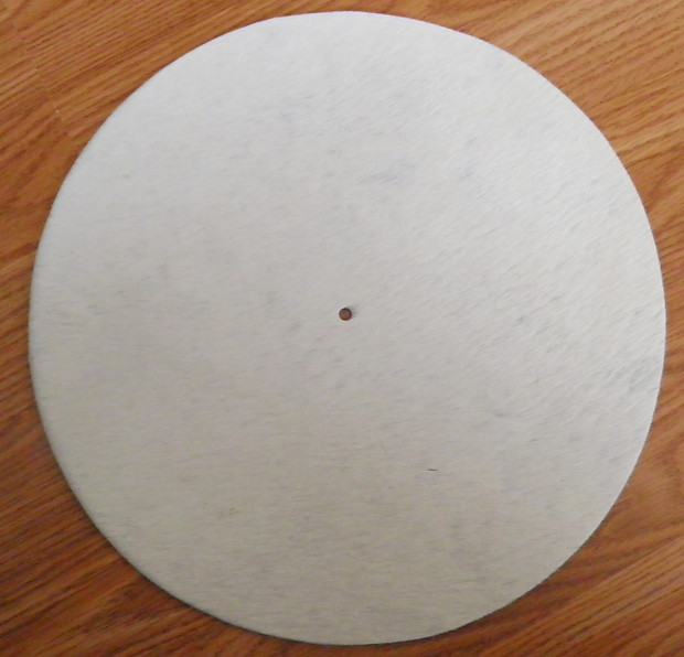 Turntable Mat - White | Reverb