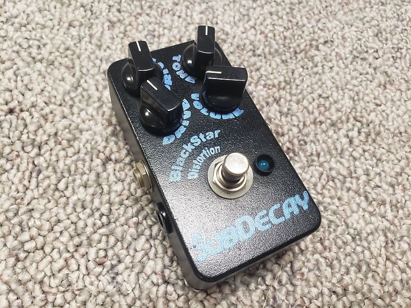 Rare 2006 SubDecay Blackstar Distortion Guitar Effect Pedal | Reverb