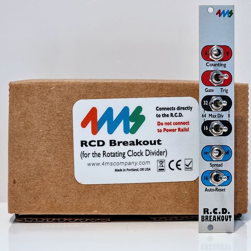 4ms Rotating Clock Divider Breakout Module | Reverb