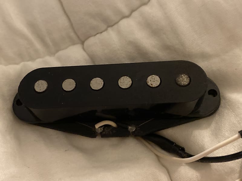 Fender Stratocaster Flat Pole Alnico Strat Pickup 6.27 ohms | Reverb