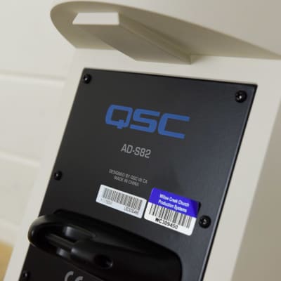 QSC AcousticDesign AD-S82 2-Way Installation Speaker (church | Reverb