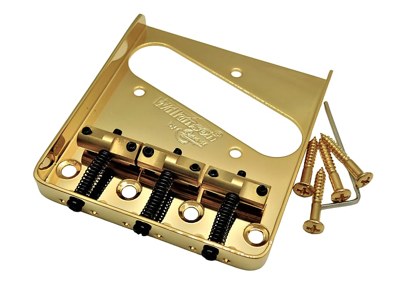 Wilkinson WTB Vintage Telecaster Guitar Bridge w/ Compensated | Reverb