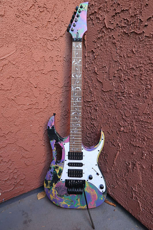 Custom Ibanez Jem 2022 Hydro Dipped | Reverb