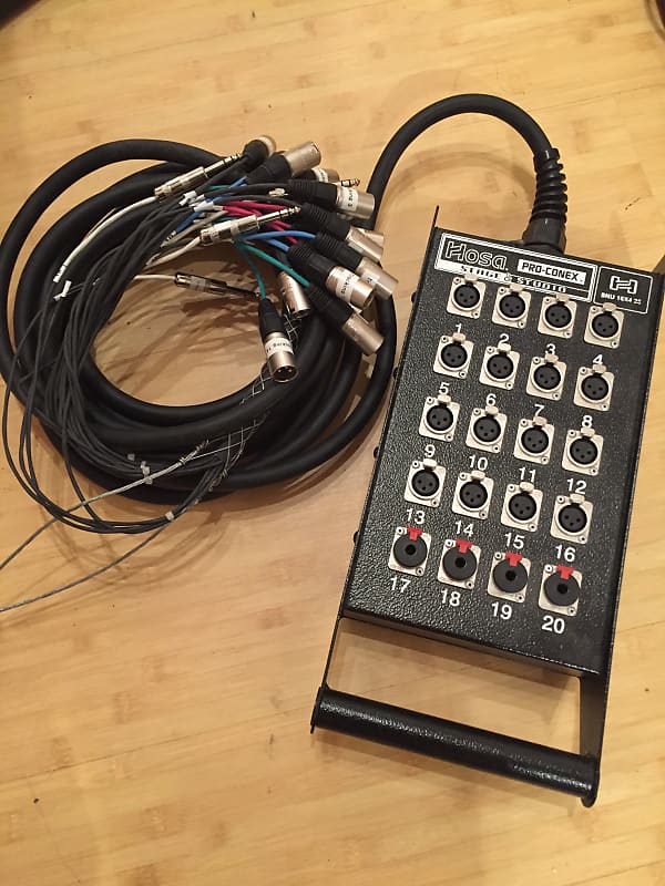 Hosa Technology SNX-16X4-25 Pro-Conex 16 Send/4 Return XLR | Reverb