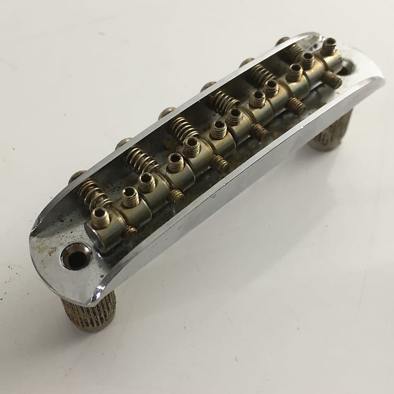 Vintage Style Offset Bridge For Fender Jaguar Mustang | Reverb