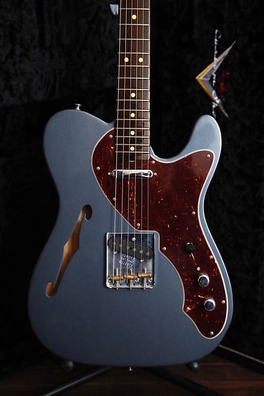 Fender Custom Shop 50's Thinline Telecaster RWN Charcoal | Reverb