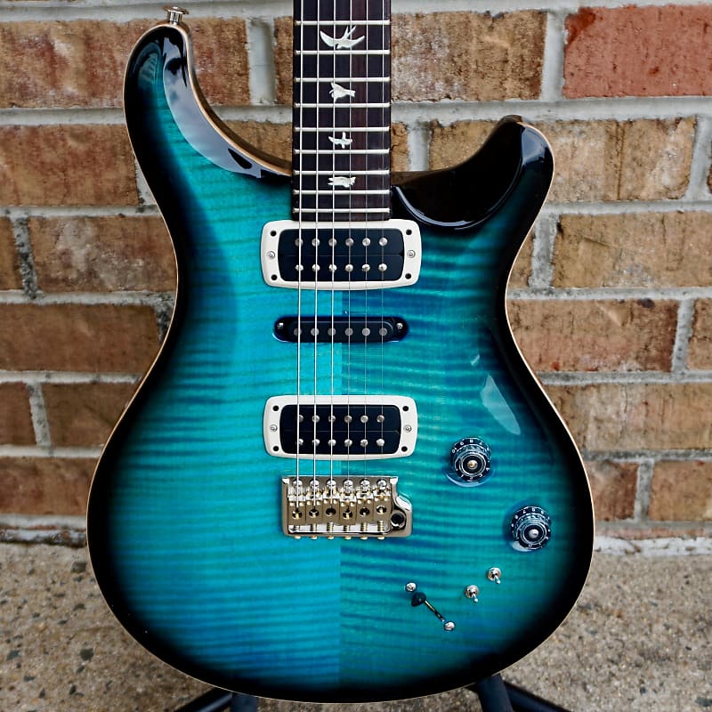 PRS Modern Eagle V Carroll Blue w/ Black Burst | Reverb