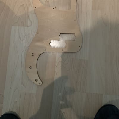 Sharple Precision Bass Pickguard Scratchplate Maple | Reverb UK