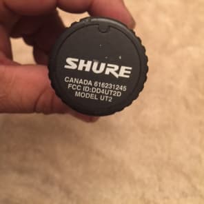 Shure UT2-FM 2010 Black / Chrome | Reverb