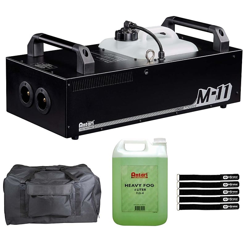 Antari M-11 Dual Output Stage Fogger with Bag & Heavy Fog | Reverb