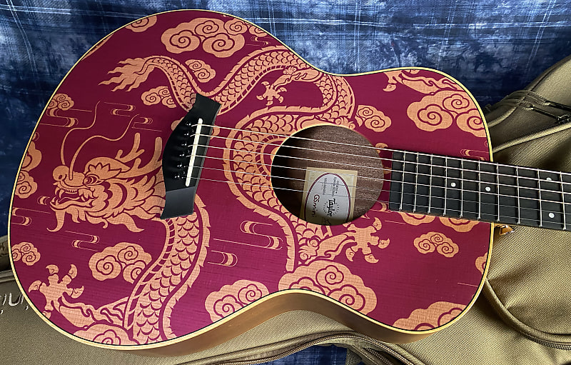 NEW ! 2024 Taylor GS Mini-e Special Edition - Red Dragon - | Reverb