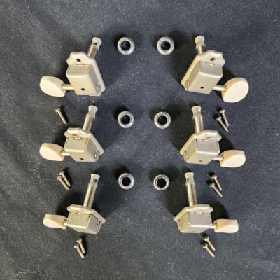 Vintage Guild Kolb Tuners 3x3 1960s Chrome | Reverb