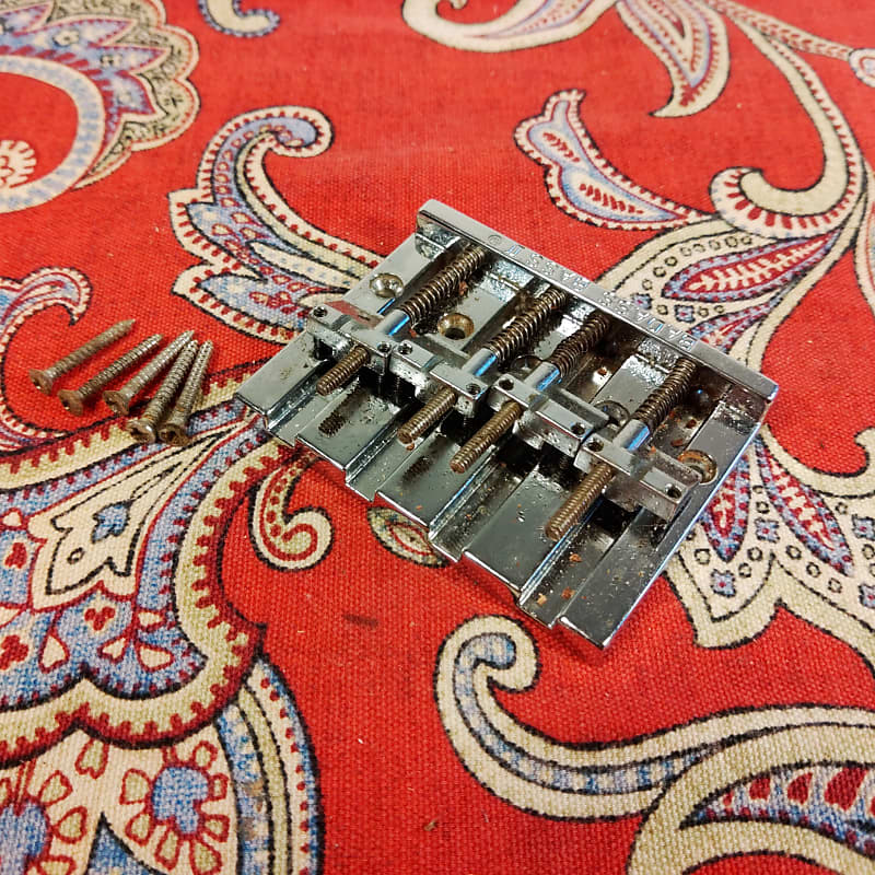 LEO QUAN BADASS II BRIDGE FOR FENDER JAZZ or PRECISION BASS | Reverb