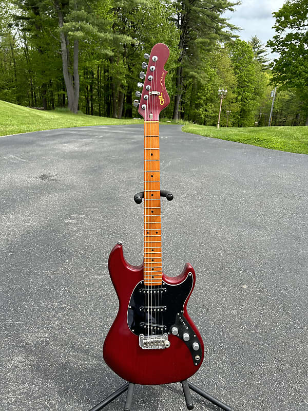 1983 G&L Nighthawk - Clear Red | Reverb