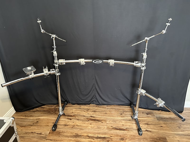 PDP by DW Chrome-Plated Drum and Cymbal Rack Package Pacific | Reverb