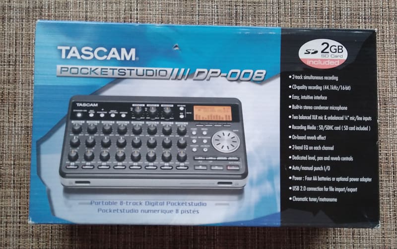 TASCAM DP-008 8-track Digital Recorder Portastudio With | Reverb