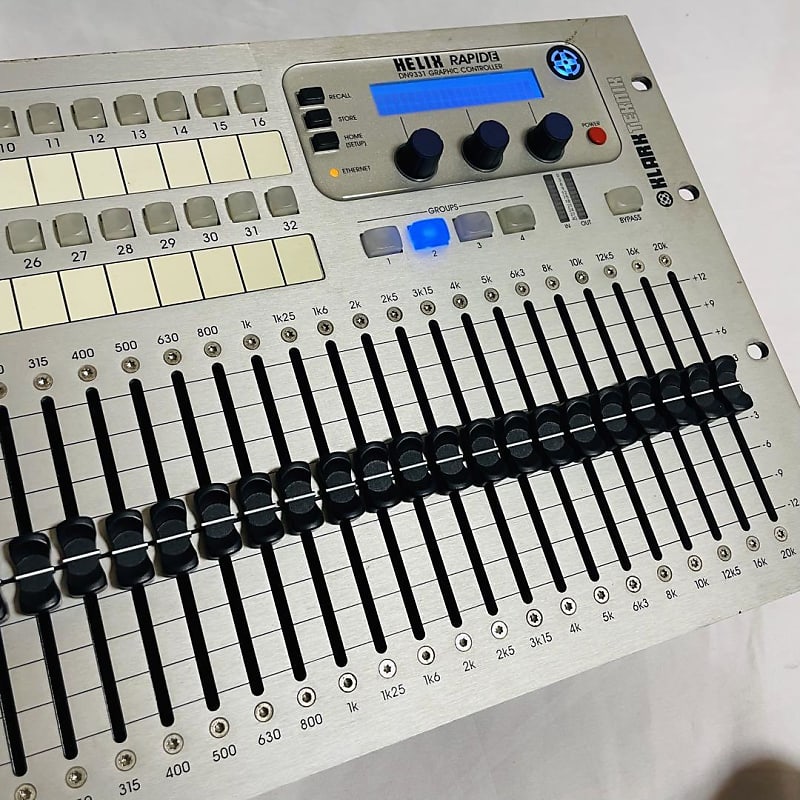 Klark Teknik DN9344 & 9331 Helix Rapide - Silver rack mount | Reverb